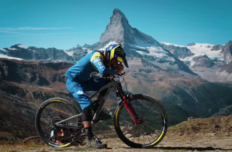 Video: Final Showdown in Zermatt - On Track with Greg Callaghan - Pinkbike