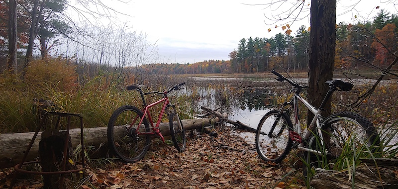 Rush Pond Dbl. Track Mountain Biking Trail - Queensbury