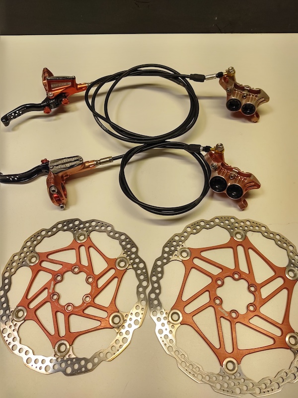 2017 Hope tech3, v4; 200/180 rotors For Sale