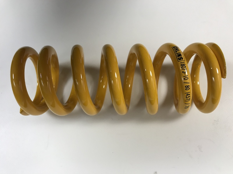 2018 Ohlins TTX Light Spring 9.5in 80N/mm Brand New For Sale