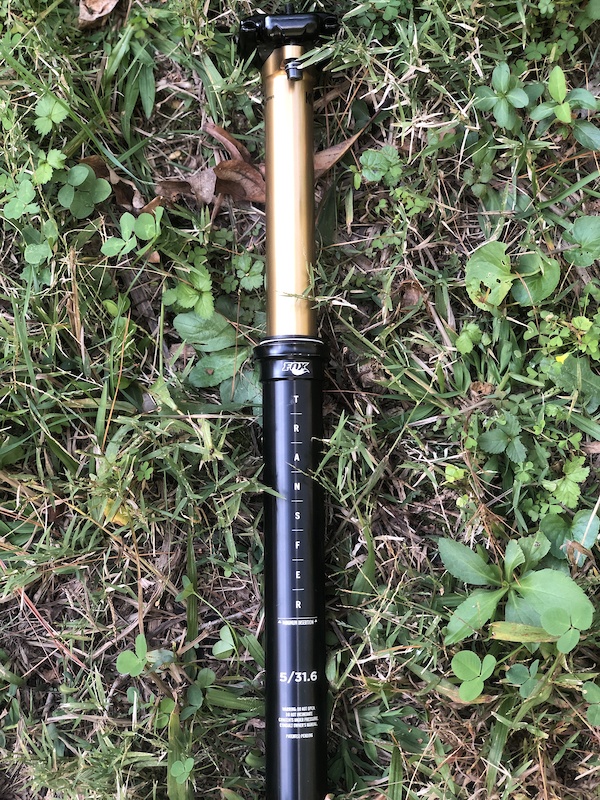 LIKE NEW FOX Transfer dropper post AND lever kits! For Sale