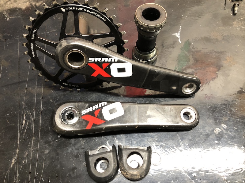 2019 Sram XO DH cranks 165mm For Sale