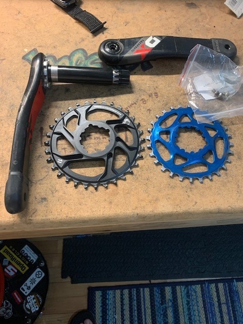 2018 Sram XO Carbon Cranks Non-Boost For Sale