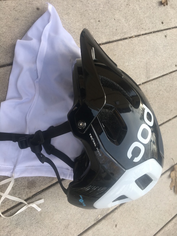2018 Poc Tectal Race/Spin XL Uranium Blk/Hydrogen wht For Sale