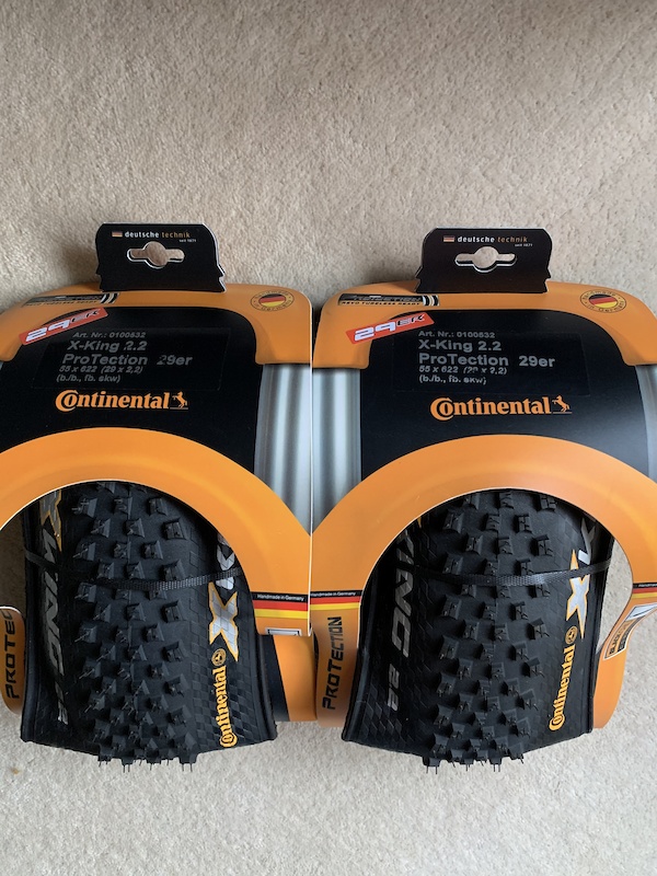 2019 Continental X-King 29 x 2.2 ProTection 29er Tyre (x2) For Sale