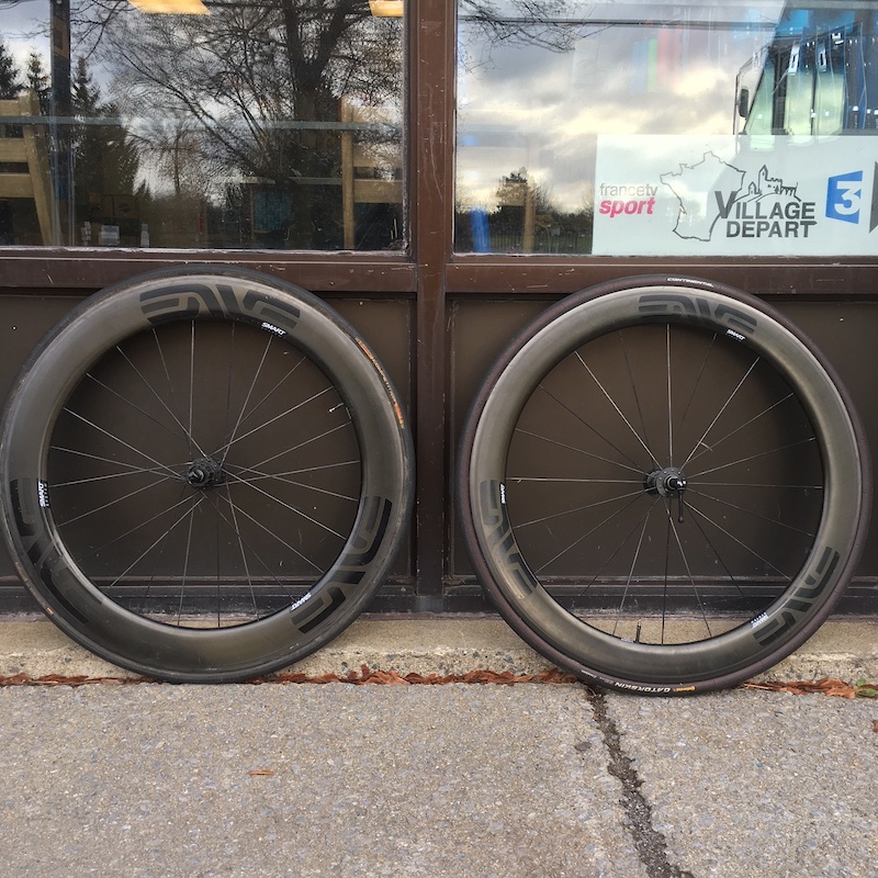 Enve Smart 60mm Wheelset DT240 10speed tubular For Sale