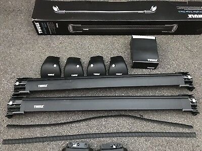 2015 THULE Wingbar EDGE Black 9592 + 3028 kit For Sale