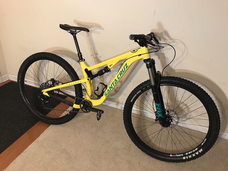 2017 Santa Cruz Tallboy R (Yellow/Med./1x) - $1800 For Sale
