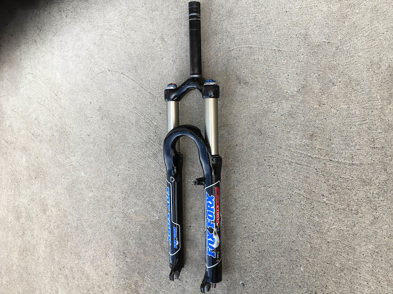 STRAIGHT 1 1/8" Fox Vanilla 120mm RL 9mmQR For Sale