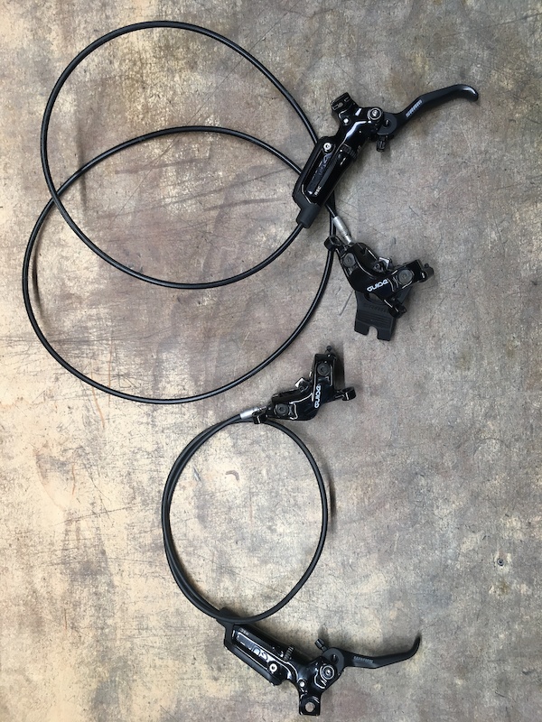 2018 SRAM Guide RSC Brakes Front & Rear w/180mm Rotors For Sale