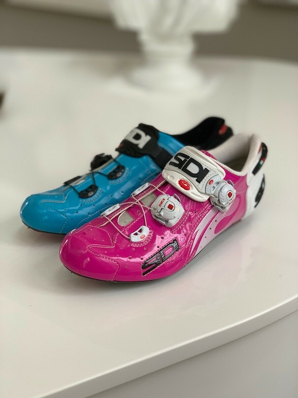 Sidi Push Froome Sky Ltd Edition Pink Cycling Shoes 42 For Sale