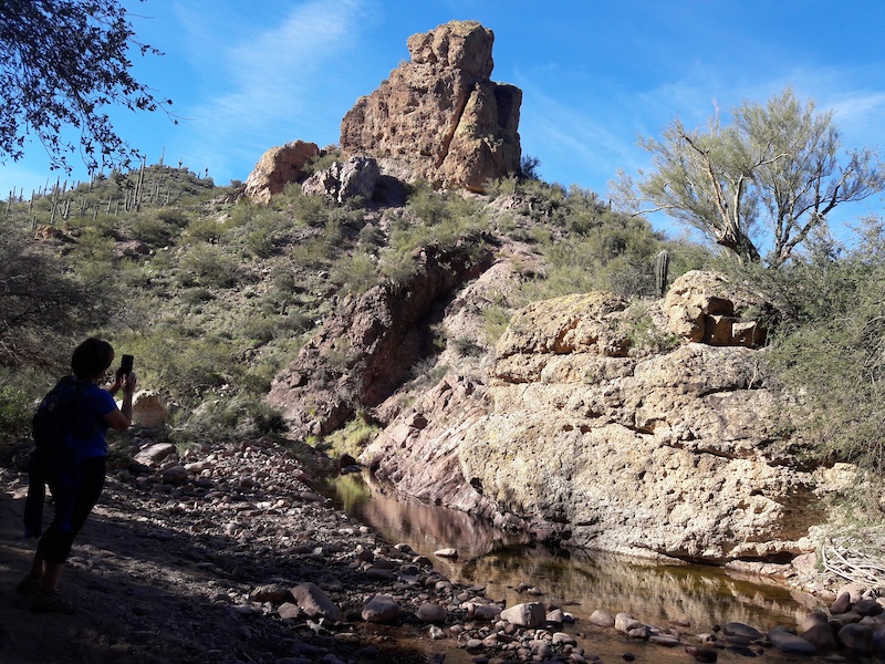 First Water Creek and Weaver Needle Trail Hiking Route | Trailforks