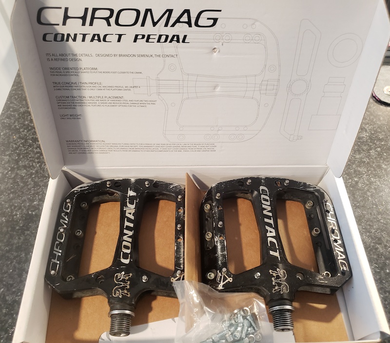 2019 Chromag contact pedals flats For Sale