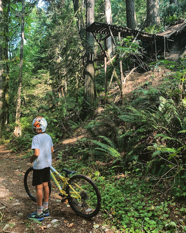 Lancaster Access Mountain Biking Trail - Coquitlam