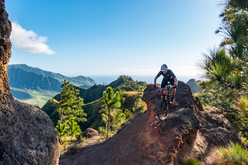 Kuaokala Ridge Trail Mountain Biking Trail - Mokuleia
