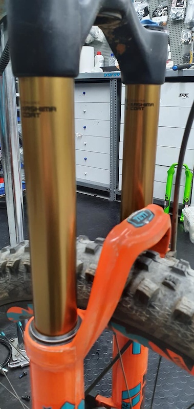 2019 FOX 36 180 Factory Kashima Grip2 Orange For Sale