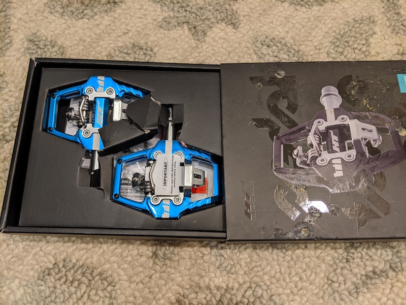 2019 NEW HT T1 Enduro Pedal Blue For Sale