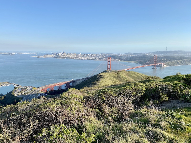 Slacker Ridge Trail Multi Trail - Sausalito, California