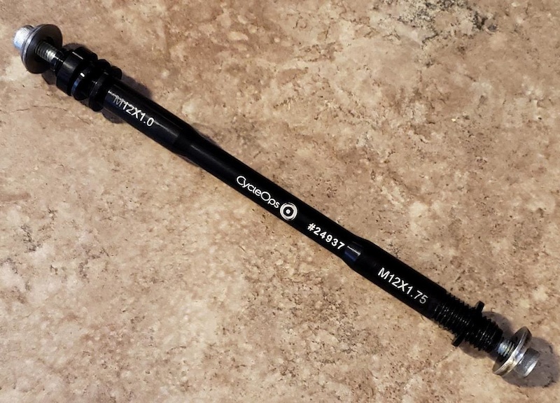 2018 CycleOps 142mm Thru Axle Adaptor for Trainers #24937 For Sale