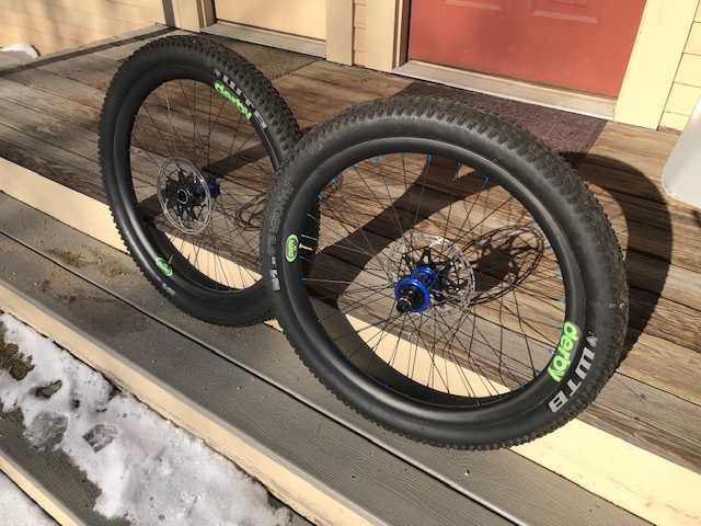 Custom Built Derby Rims with I9 Hubs For Sale