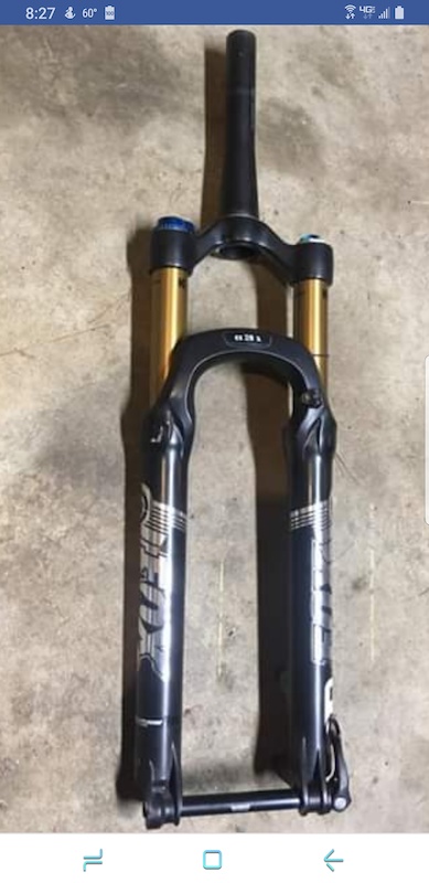 NICE Fox 831 Dirt Jumper Fork 110mm, 15mm axle For Sale