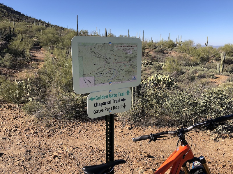 Golden Gate (lower) Multi Trail - Tucson, Arizona