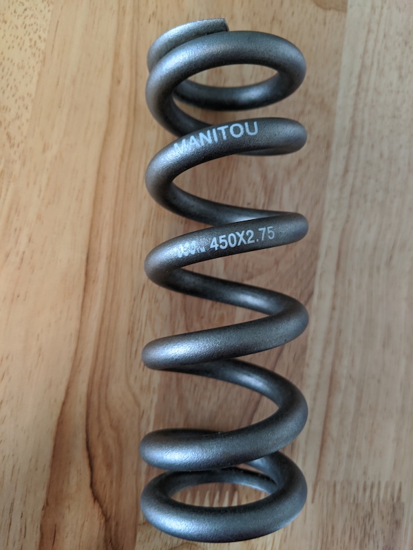 Titanium Rear Shock Spring 450x2.75 For Sale