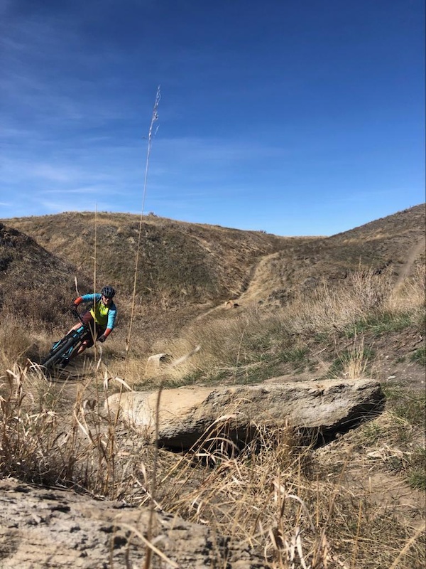 Boulder Problem Multi Trail - Taber, Alberta