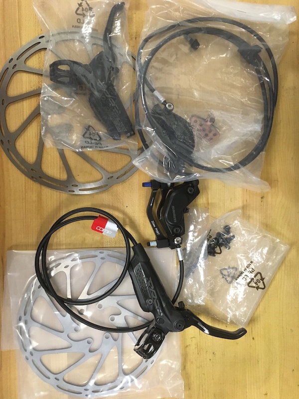 2020 SRAM Code R brake set 180/200 NEW For Sale
