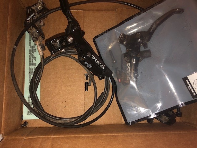 2019 SRAM Guide R brakes set. For Sale