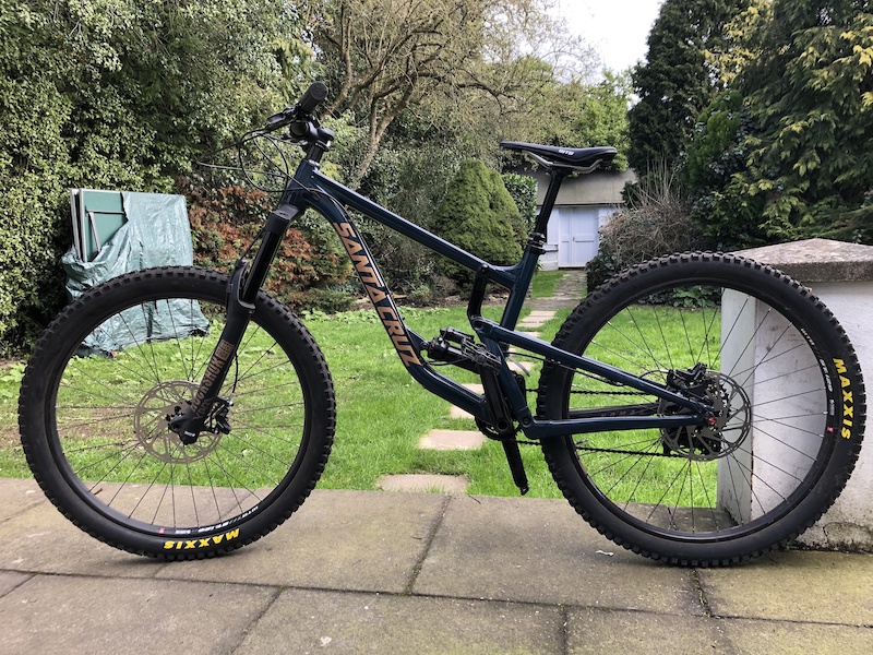 2018 Santa Cruz Nomad 4 AL R-Kit MTB Fully 27,5" blue For Sale