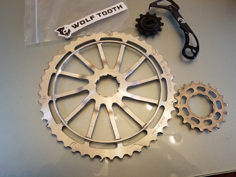 2020 Wolf tooth cage and giant cog kit 49T For Sale