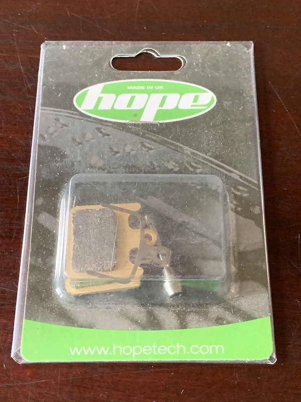 2019 Hope X2 Sintered Gold Disc Brake Pads New 1 Pair For Sale