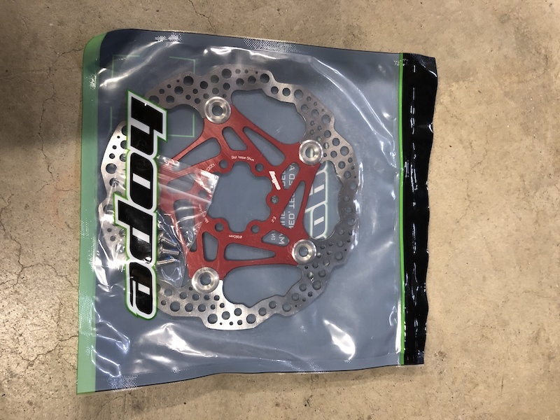 2018 Hope floating rotors 160mm Red For Sale
