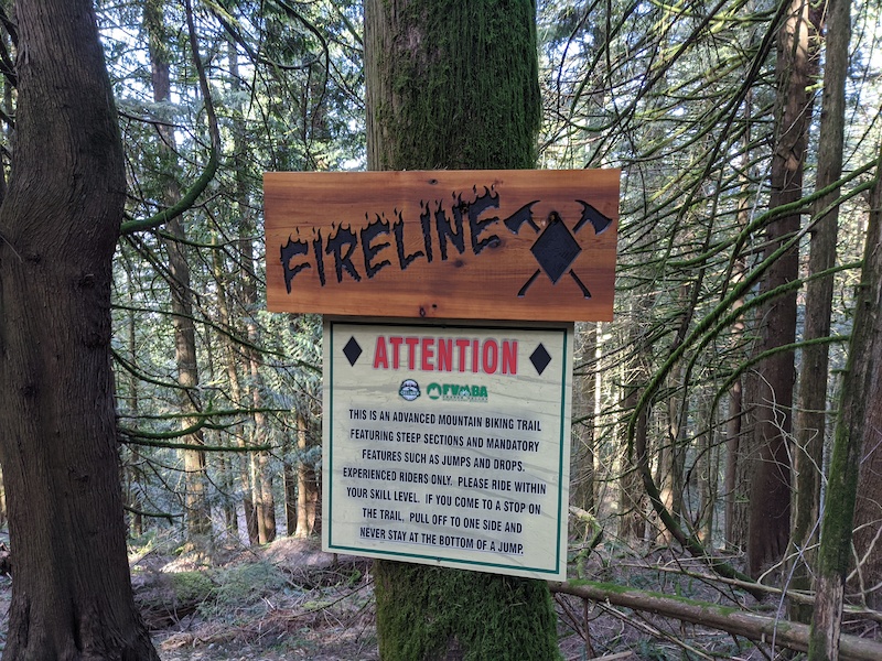 Fireline Mountain Biking Trail - Chilliwack, BC