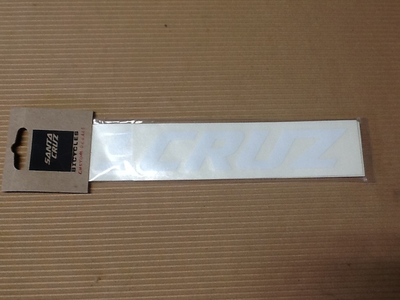 Santa Cruz Decal For Sale