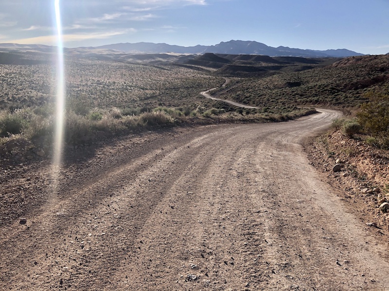 Apex Mine Road Mountain Biking Trail - St. George, Utah