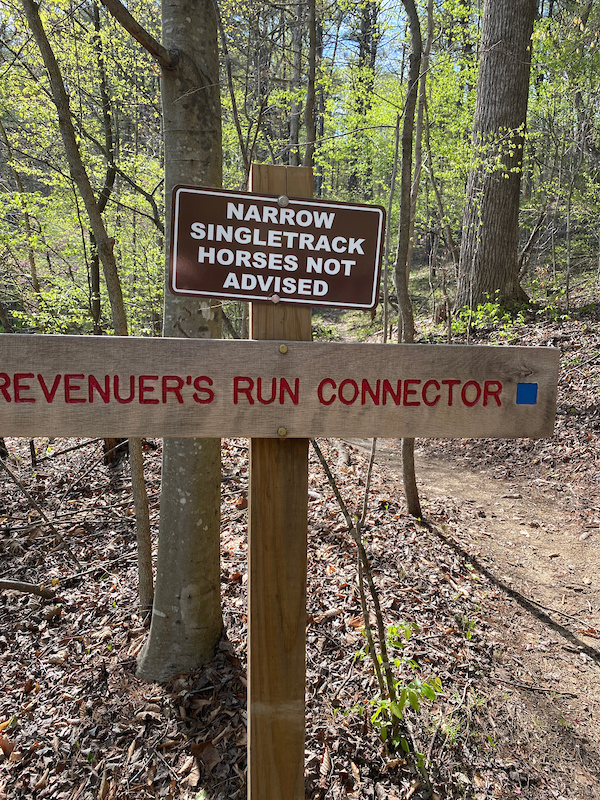 Revenuers Run Connector Mountain Biking Trail - Rocky Mount