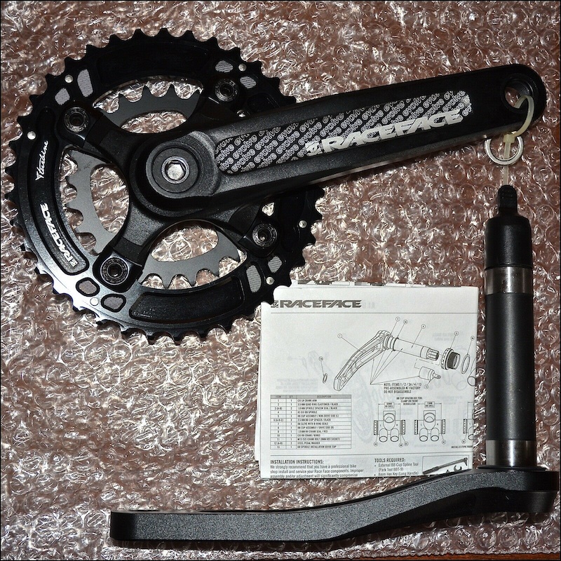 NEW Race Face Evolve Double Crankset 10 Speed 38/24t For Sale