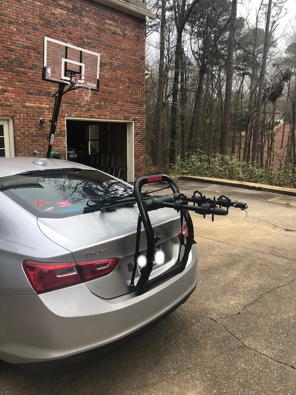 2018 YAKIMA FullBack 2 Premium Trunk Bike Rack For Sale