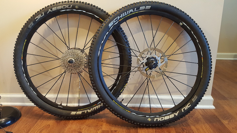 Mavic Crossmax ST 26" Tubeless Complete Wheelset For Sale