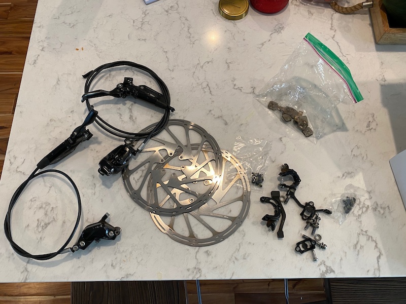2019 SRAM Code RSC Brakes & SRAM 200MM Rotors For Sale