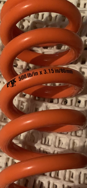 2020 Fox SLS 500lb 3.15in/80mm For Sale
