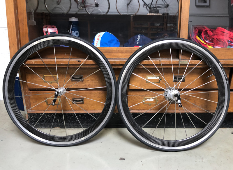 2002 X-Treme 650C Carbon Racing wheelset For Sale