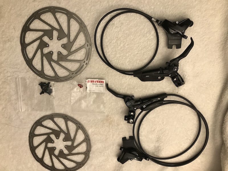 2020 SRAM CODE RSC Brake set w/ rotors For Sale