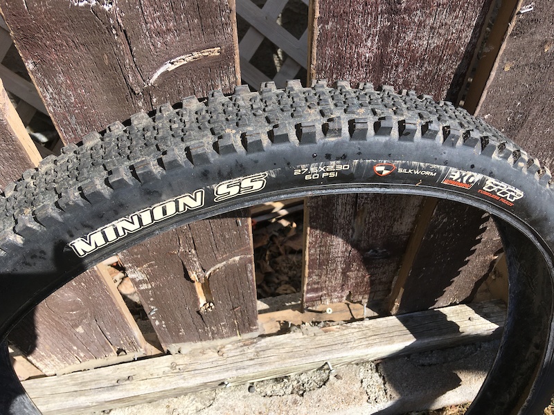 2019 Maxxis Minion SS 27.5 2.3 Silkworm EXO TR For Sale