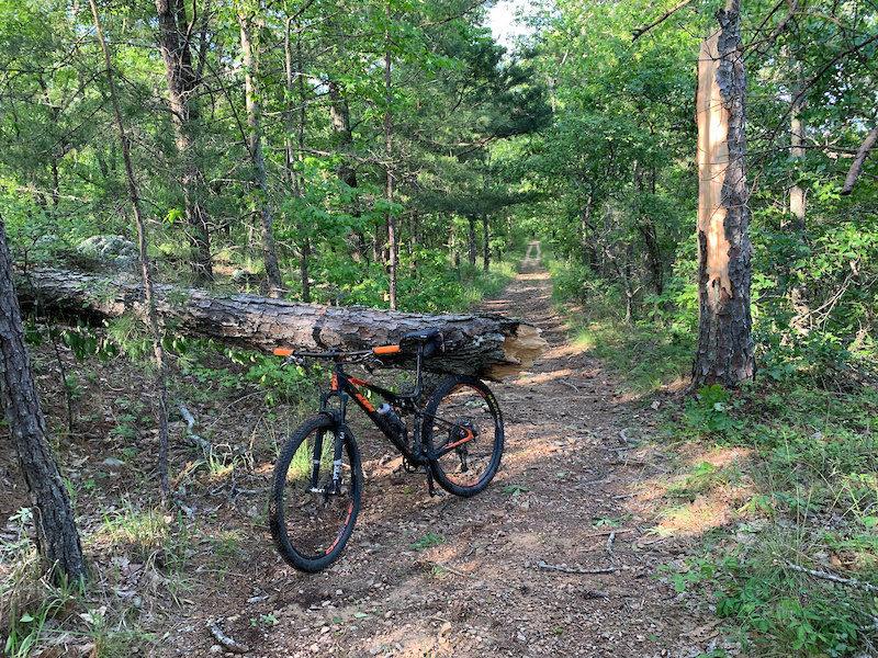 Red Road Mountain Biking Trail - Birmingham, Alabama