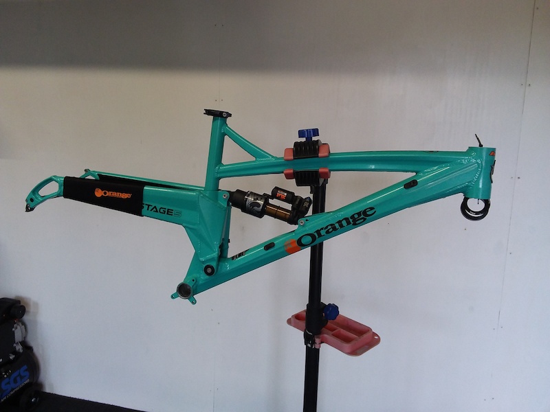 2018 Orange stage five frame with fox x2 shock For Sale
