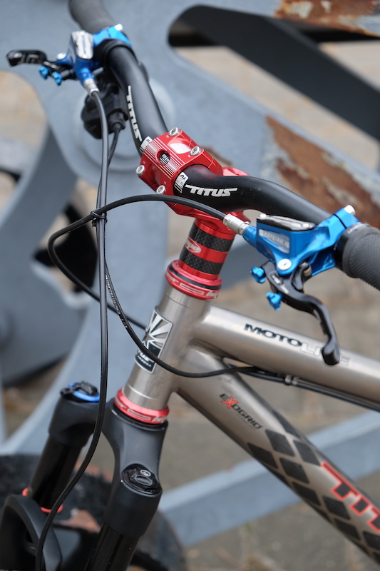 Titus MotoLite Exogrid xc bike. Rare hope parts. For Sale