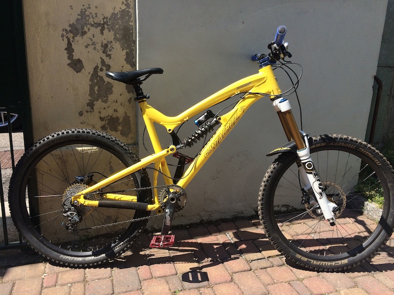 2010 Santa Cruz nomad 2 alu xl yellow For Sale
